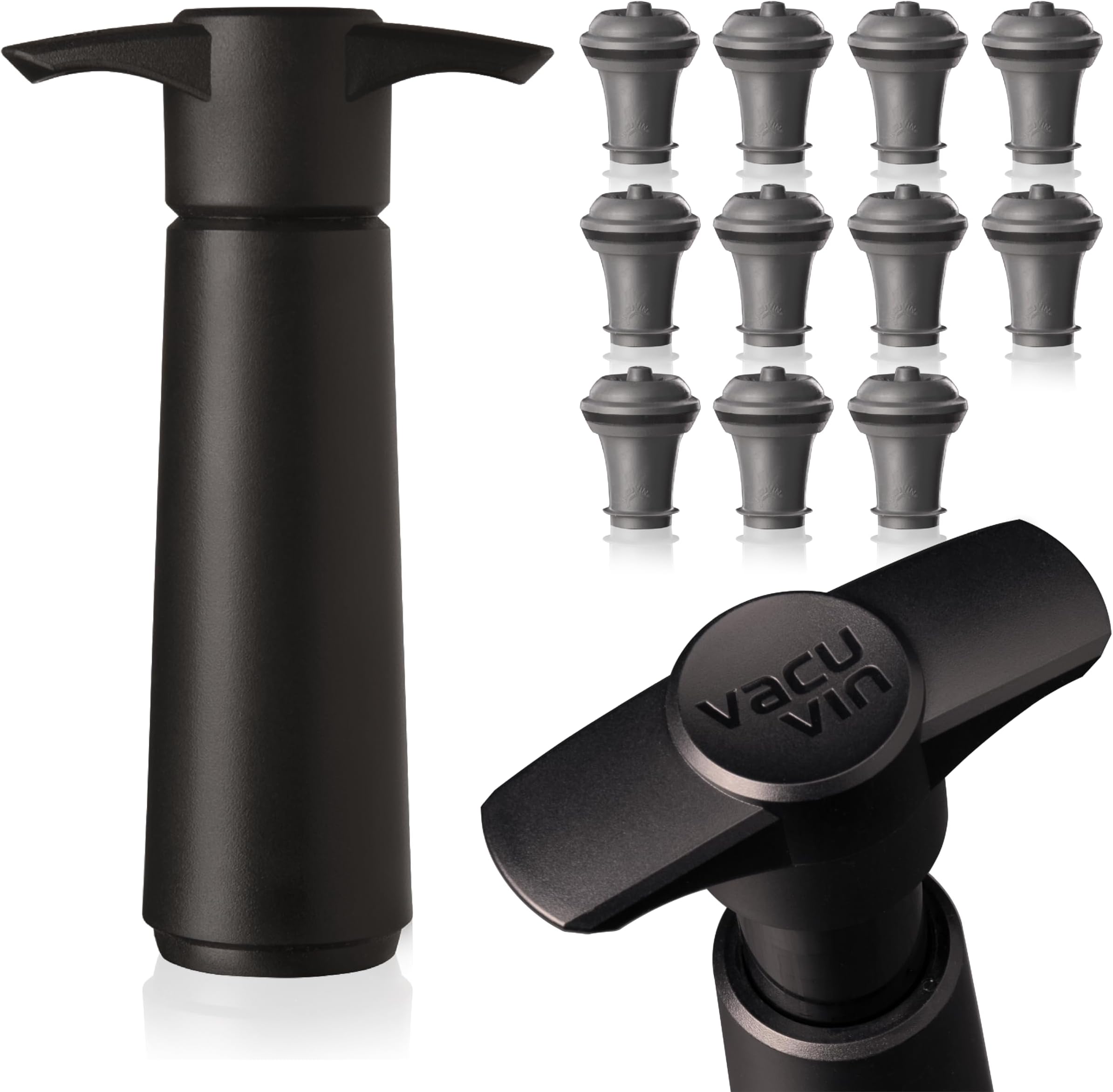 Amazon.com: WOTOR Wine Saver Pump with 20 Vacuum Stopper, Wine ...