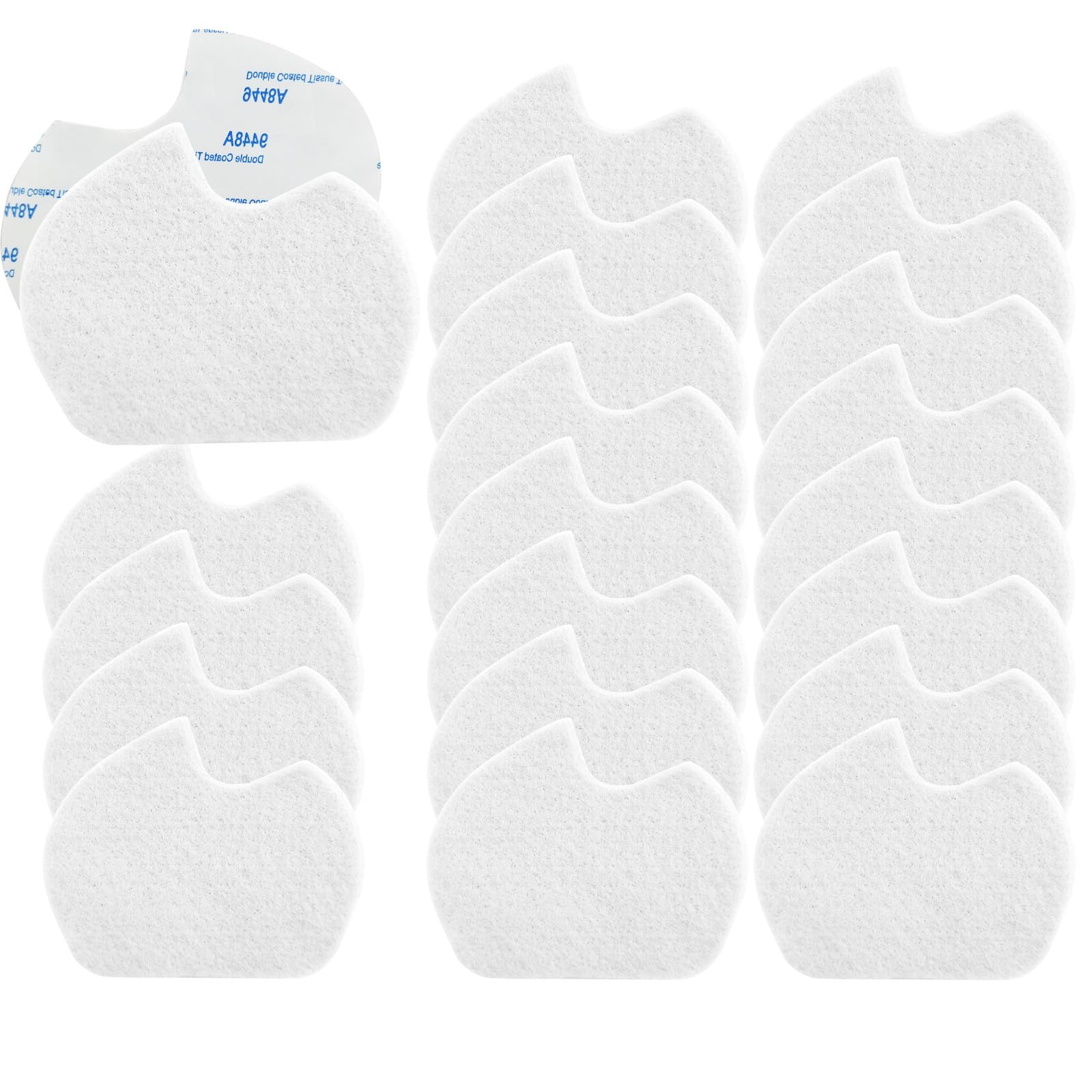 Amazon.com: 20 Pieces Felt Foot Pads for Dancer Callus Sesamoiditis ...