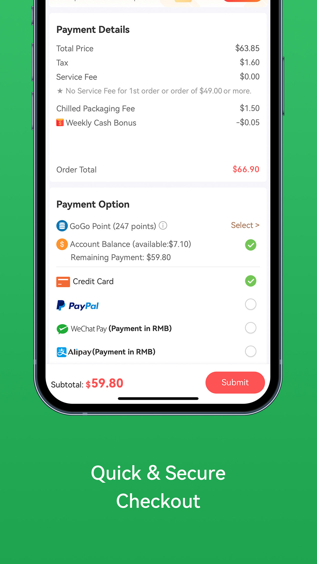 FreshGoGo Asian Grocery & Food - App on Amazon Appstore