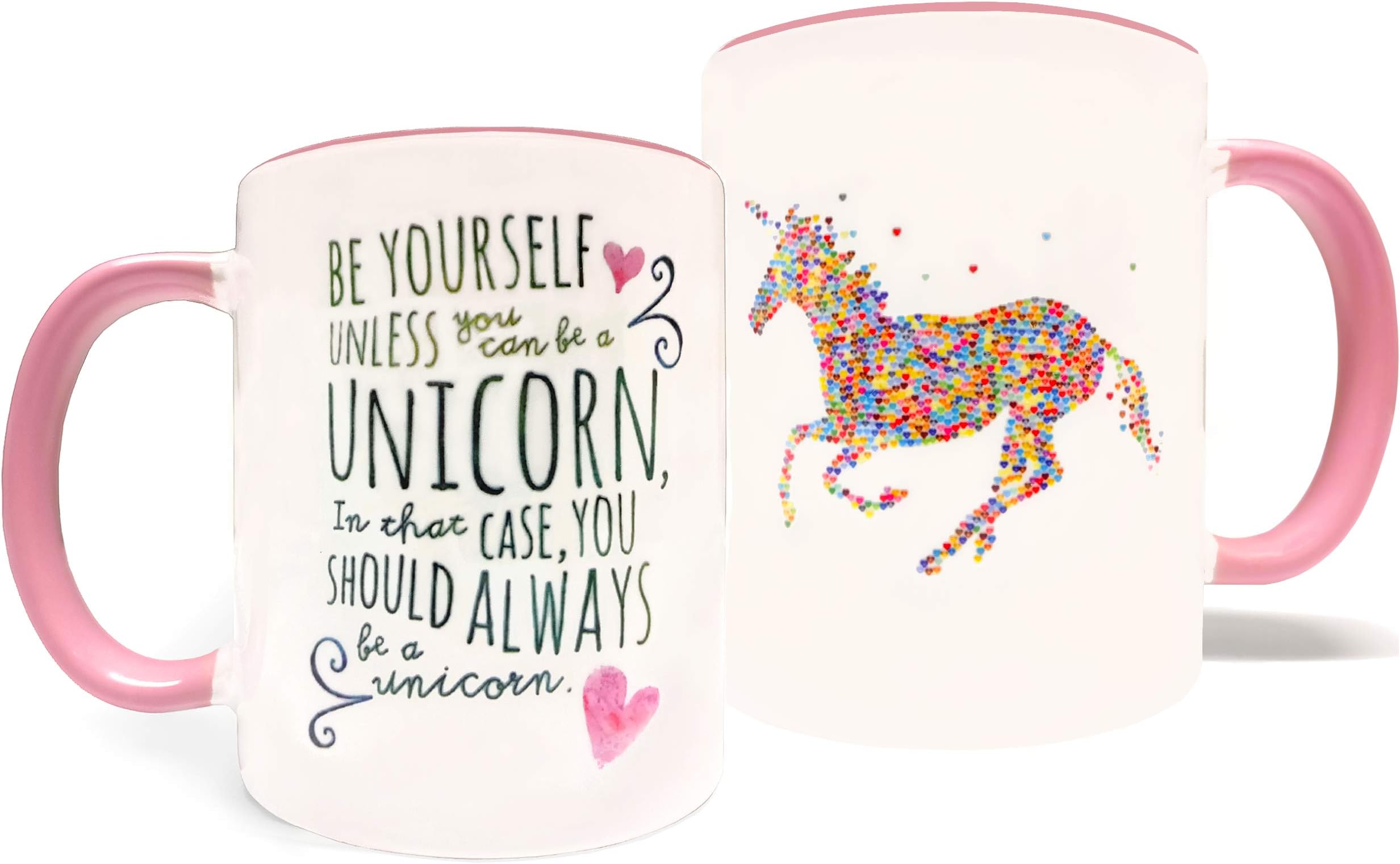 Amazon.com: YouNique Designs Inappropriate Unicorn Coffee Mug, 11 ...