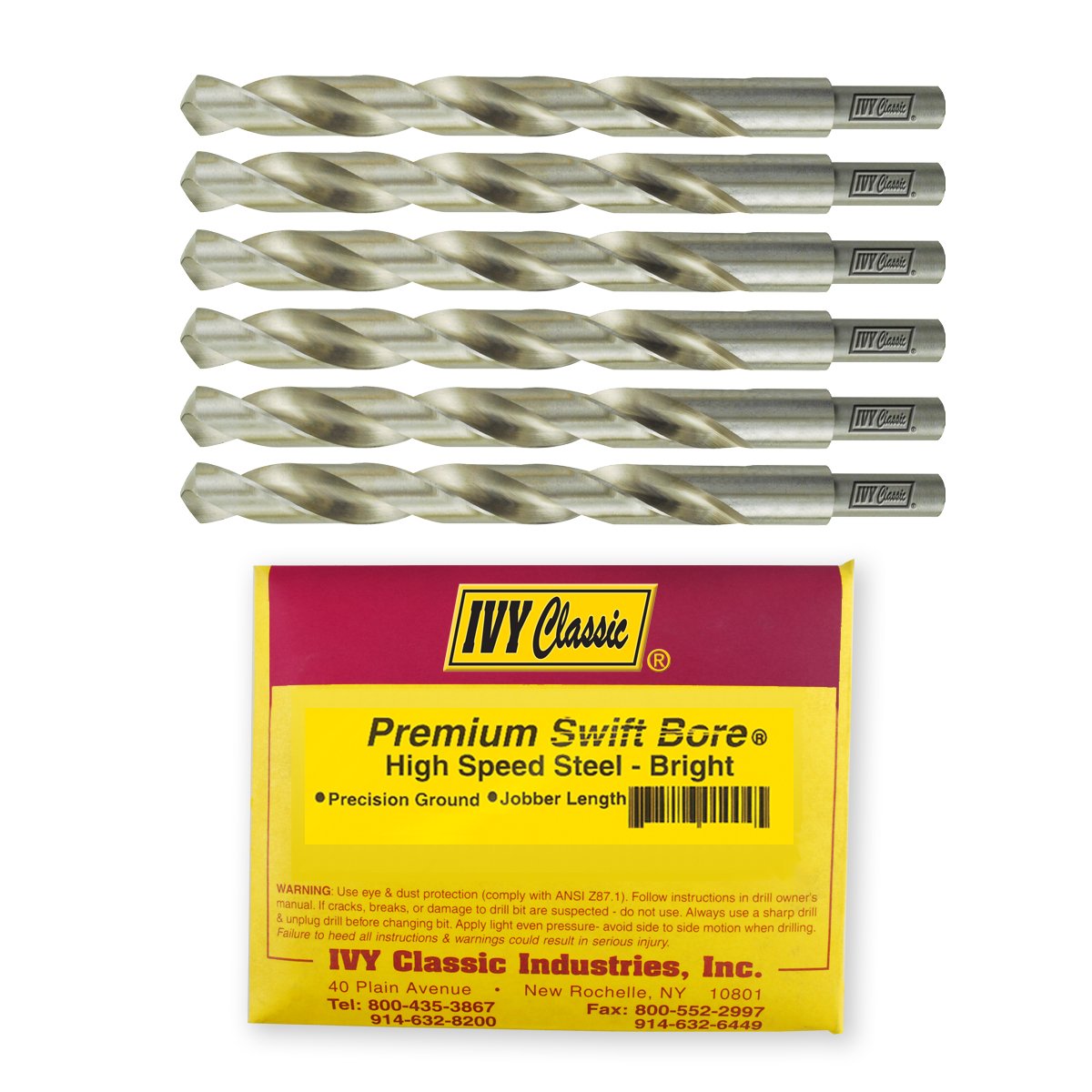 Snapklik.com : IVY Classic 01025 25/64-Inch M2 High Speed Steel Drill Bit