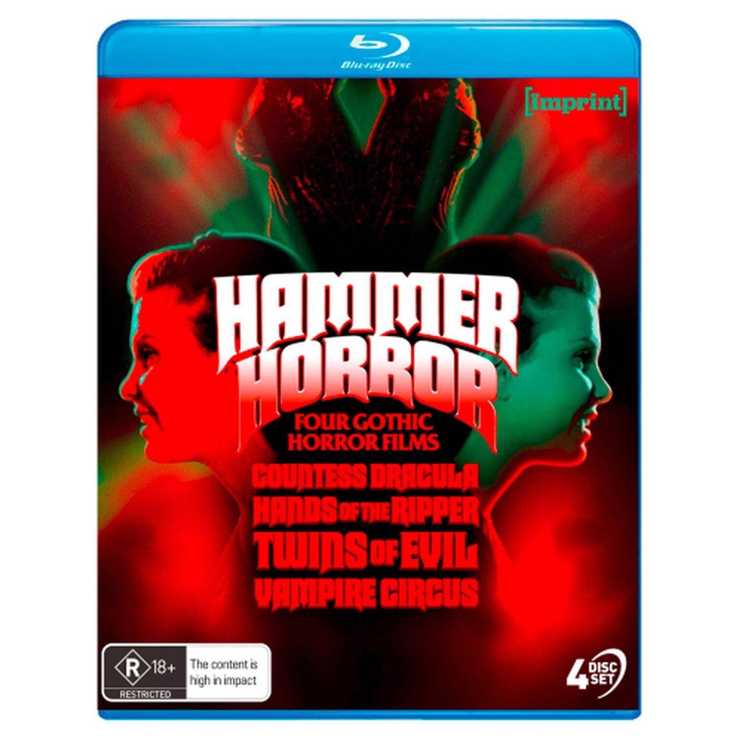 Amazon.com: Hammer Horror: Four Gothic Horror Films (1971-1972 ...