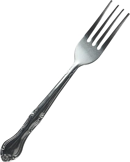 Amazon.com: Winco 12-Piece Elegance Dinner Fork Set, 18-0 Stainless ...
