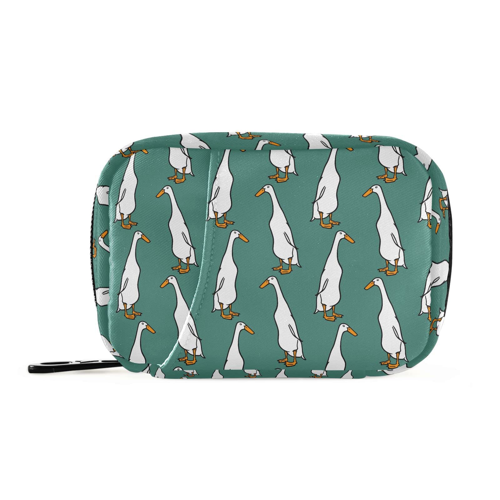 Amazon.com: JHKKU Cute Indian Runner Ducks Pill Box 7 Day Pill Case ...