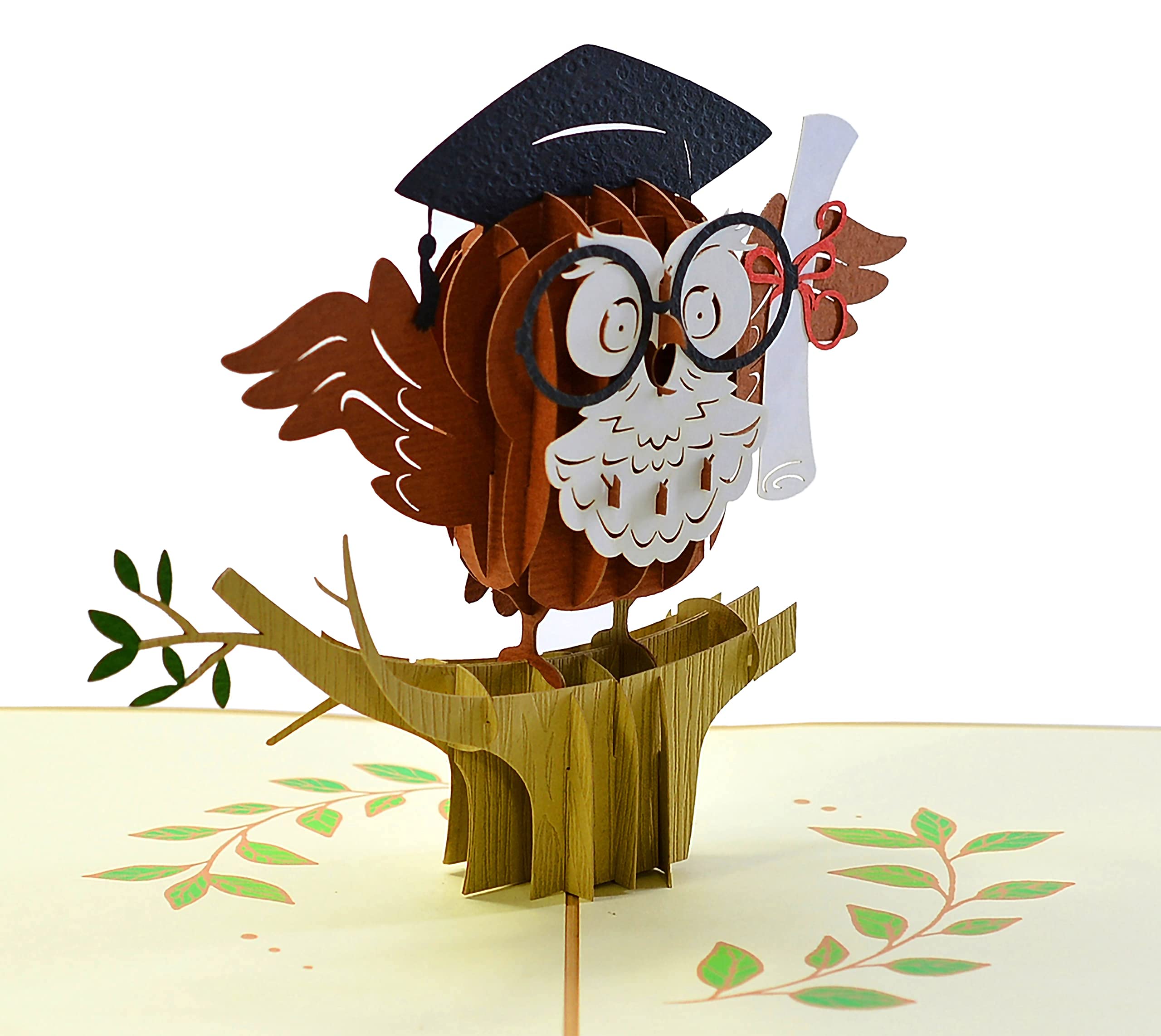 Graduation Pop Up Card Template Graduation Owl Pop Up Card – Liif