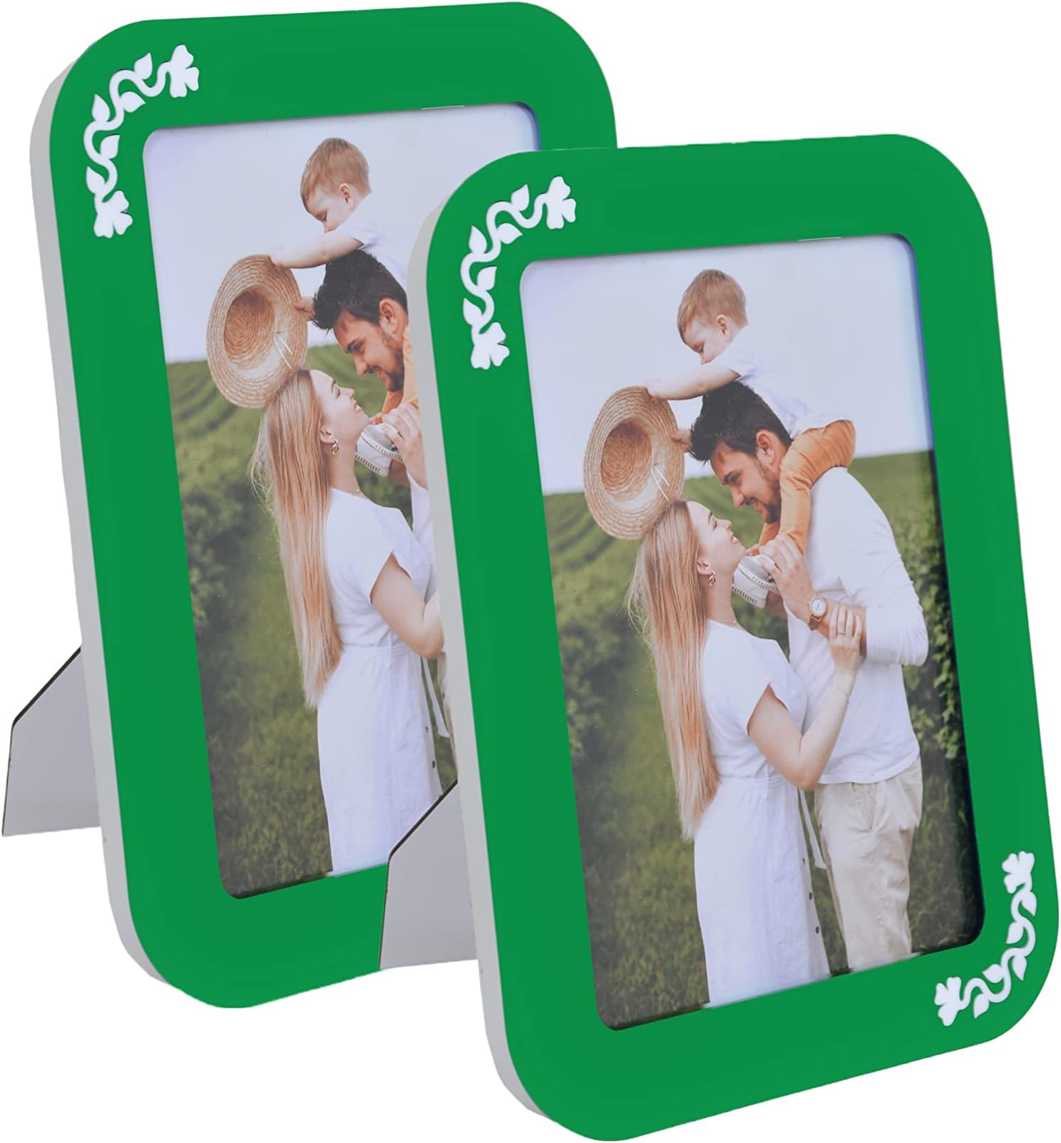 Keshav Craft Tech Wooden Wall & Table Top Photo Frame Photo Size 5"x7 ...