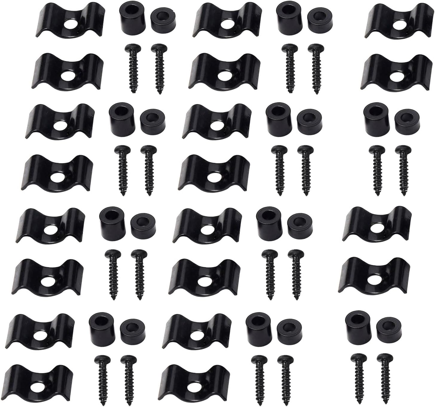 Amazon.com: TUOREN 10 Pair Electric Guitar String Retainer Tree String ...