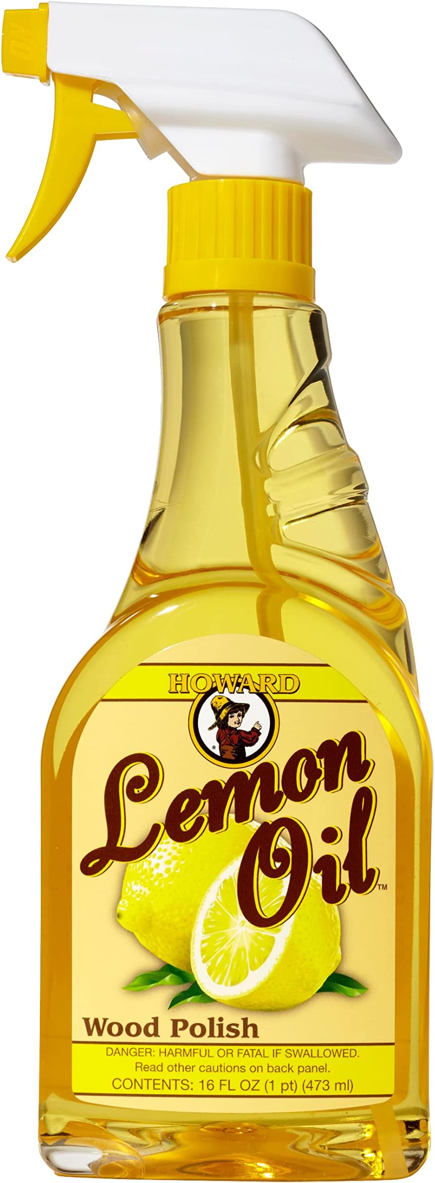 Amazon.com: Howard LM0016 Lemon Oil Wood Polish, 16-Ounce : Health ...