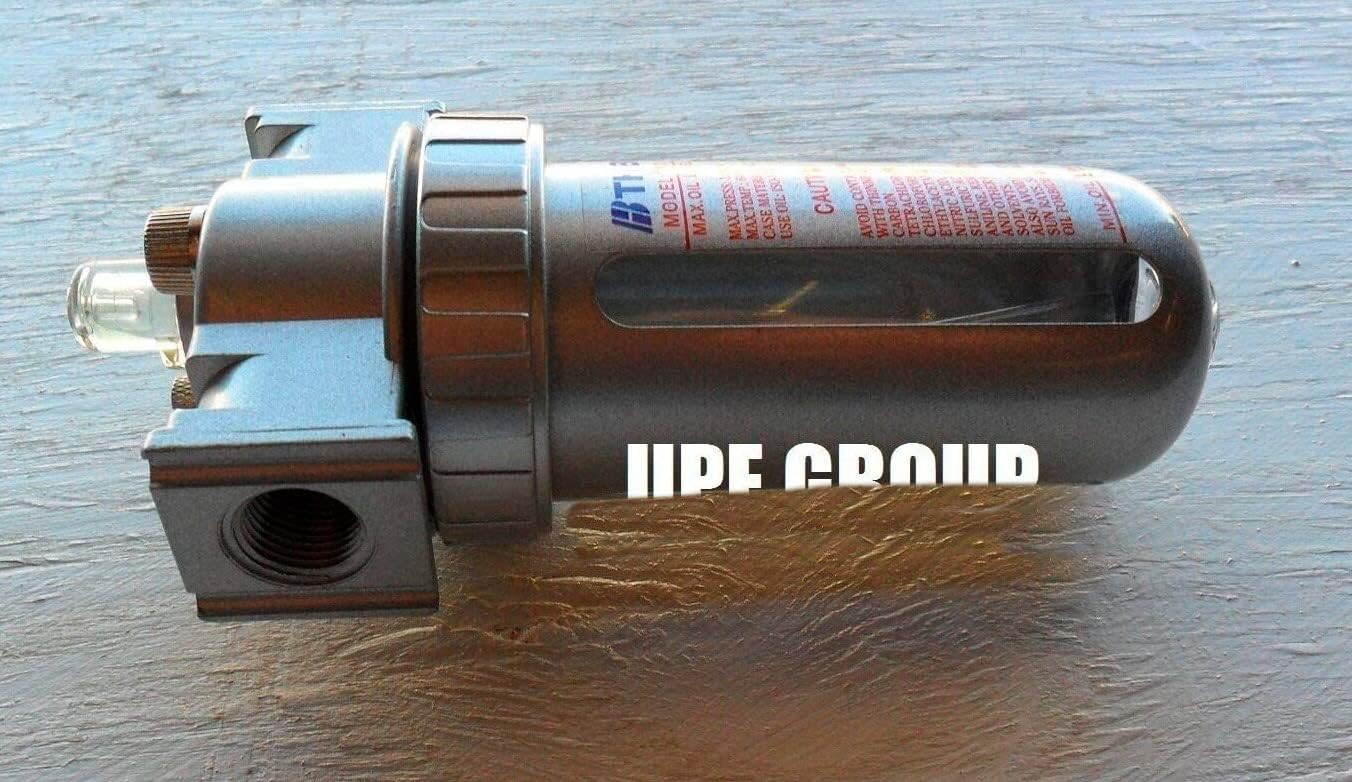 1/4" Mid Flow LUBRICATOR Air In Line OILER compressed air compressor ...
