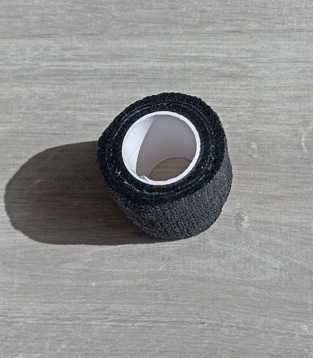 10 Rolls Weightlifting Thumb Hook Grip Cotton - 5cm x 4.5m Stretchy Gym ...
