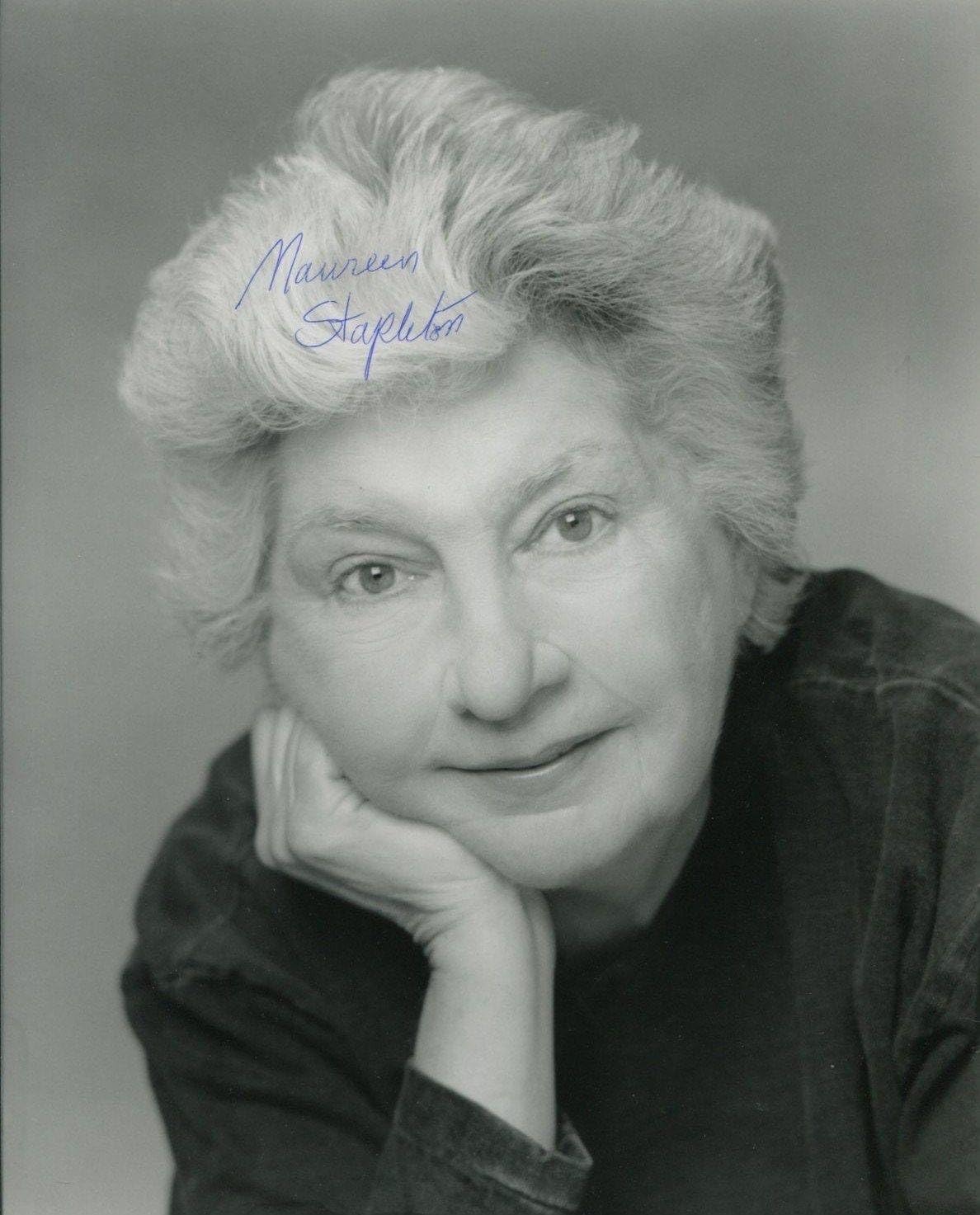 Maureen Stapleton Reds Airport Cocoon Oscar Winner Signed Autograph ...