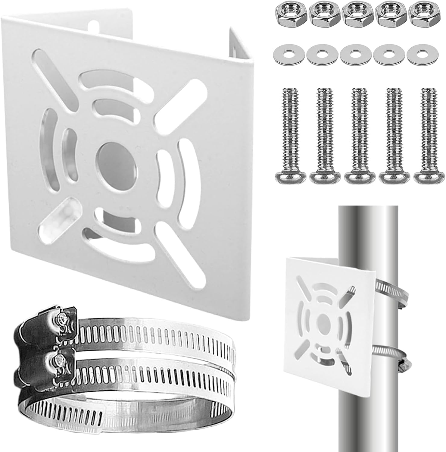 Support de fixation pour caméra de surveillance : support vertical pour ...