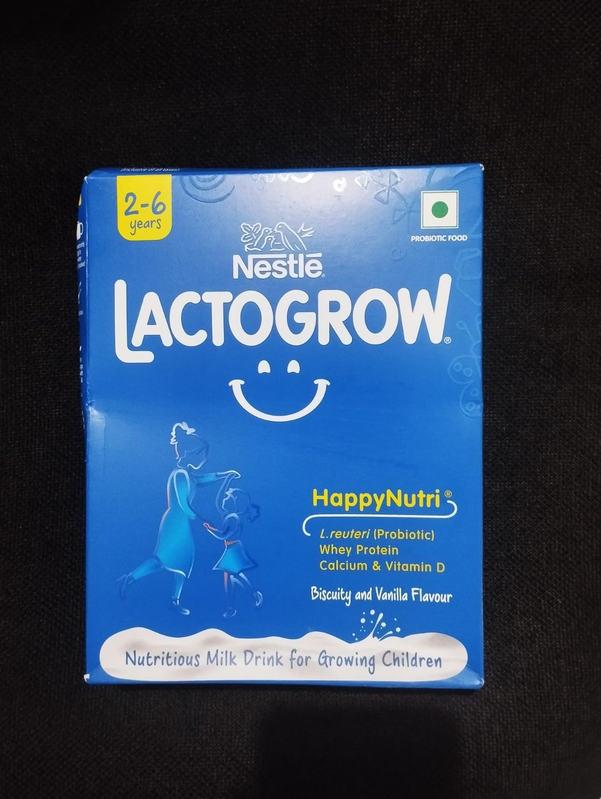 Buy Nestle LACTOGROW Nutritious Milk Drink Powder | Biscuity Vanilla ...