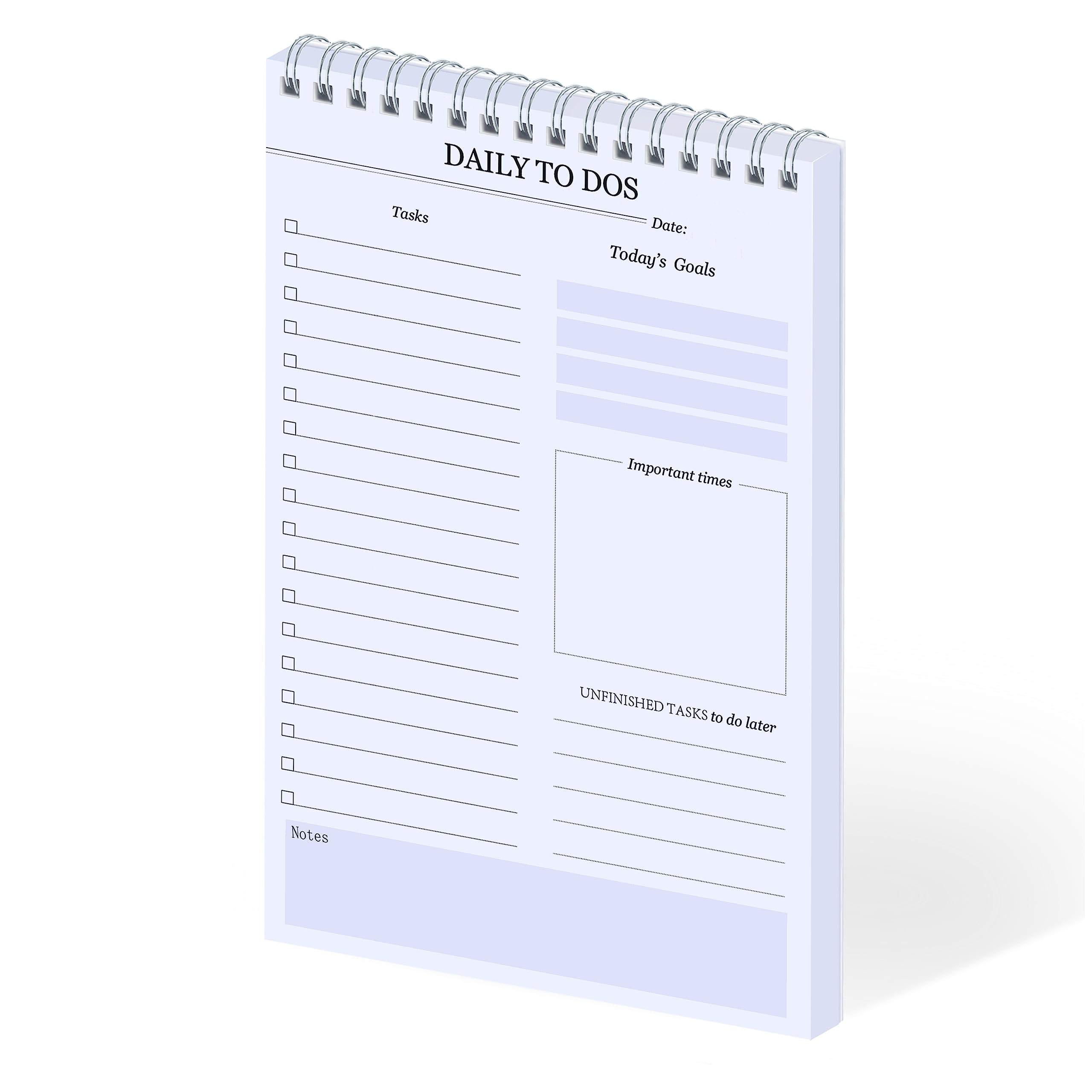 Daily To Do Notepads Task Checklist Planner Time Management Planner ...