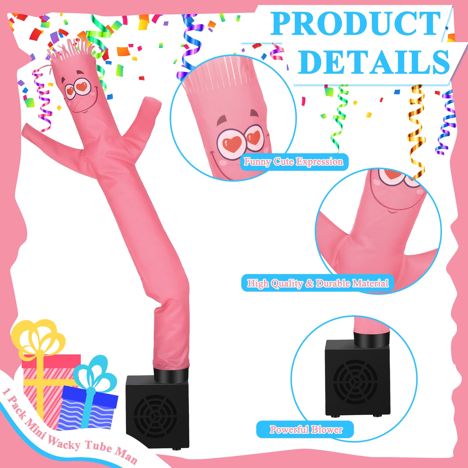 Snapklik.com : Poen Mini Wacky Waving Inflatable Tube Guy For Kids Gift