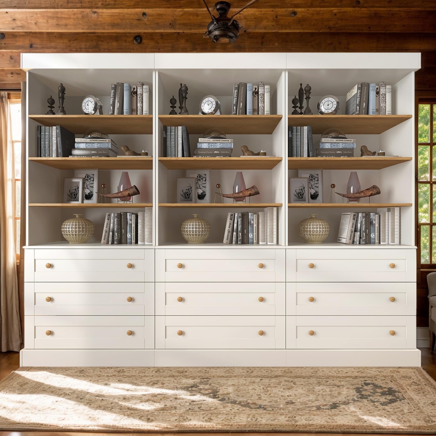 Hutches And Cabinets GustoWave Farmhouse Kitchen Pantry Cabinet, 71 ...