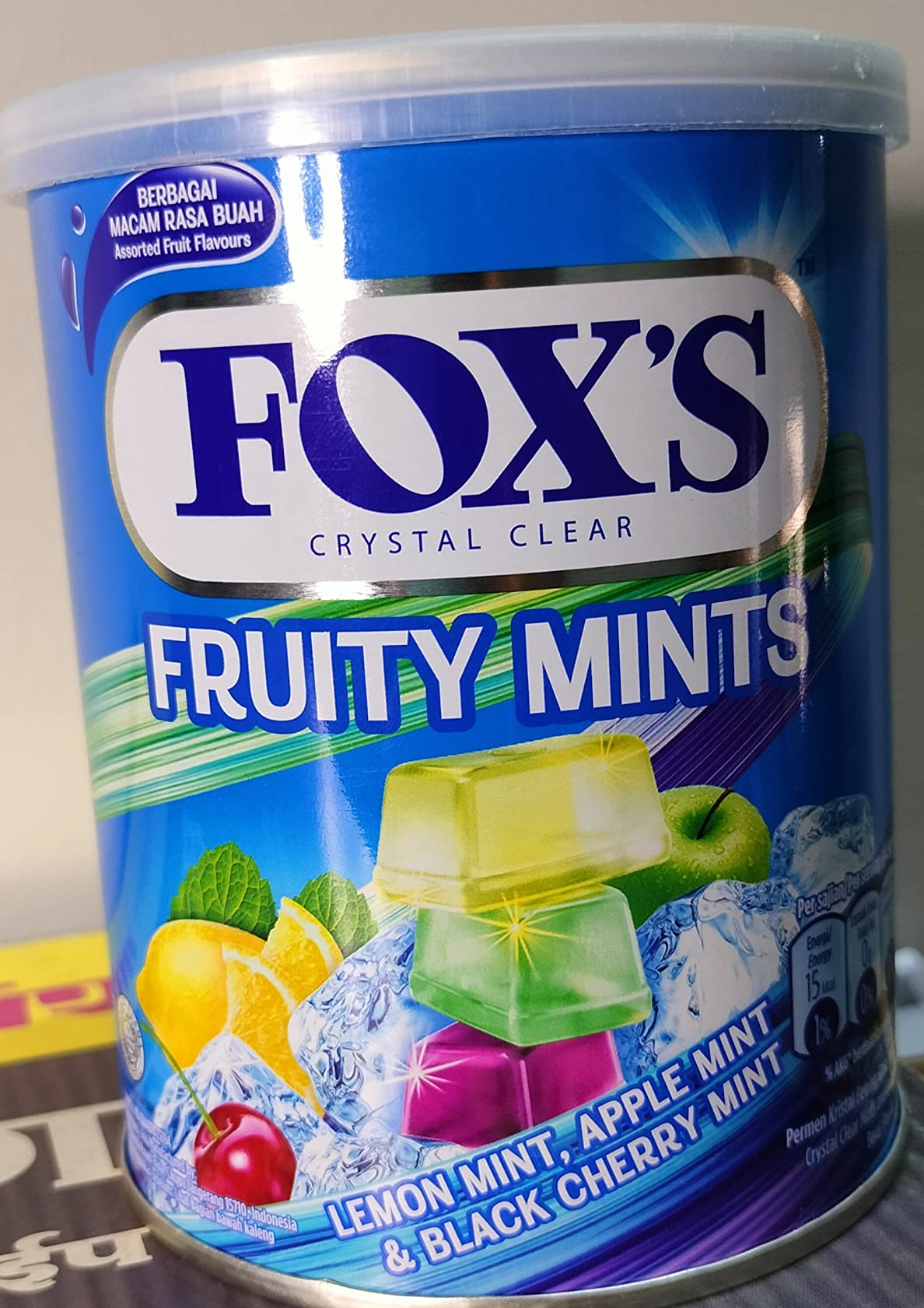 Fox's Crystal Clear Fruity Mints Candy, 6.35 oz / 180 g : Amazon.in ...