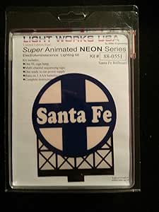 Amazon.com: Miller Engineering Santa Fe Animated Billboard Sign Kit HO ...