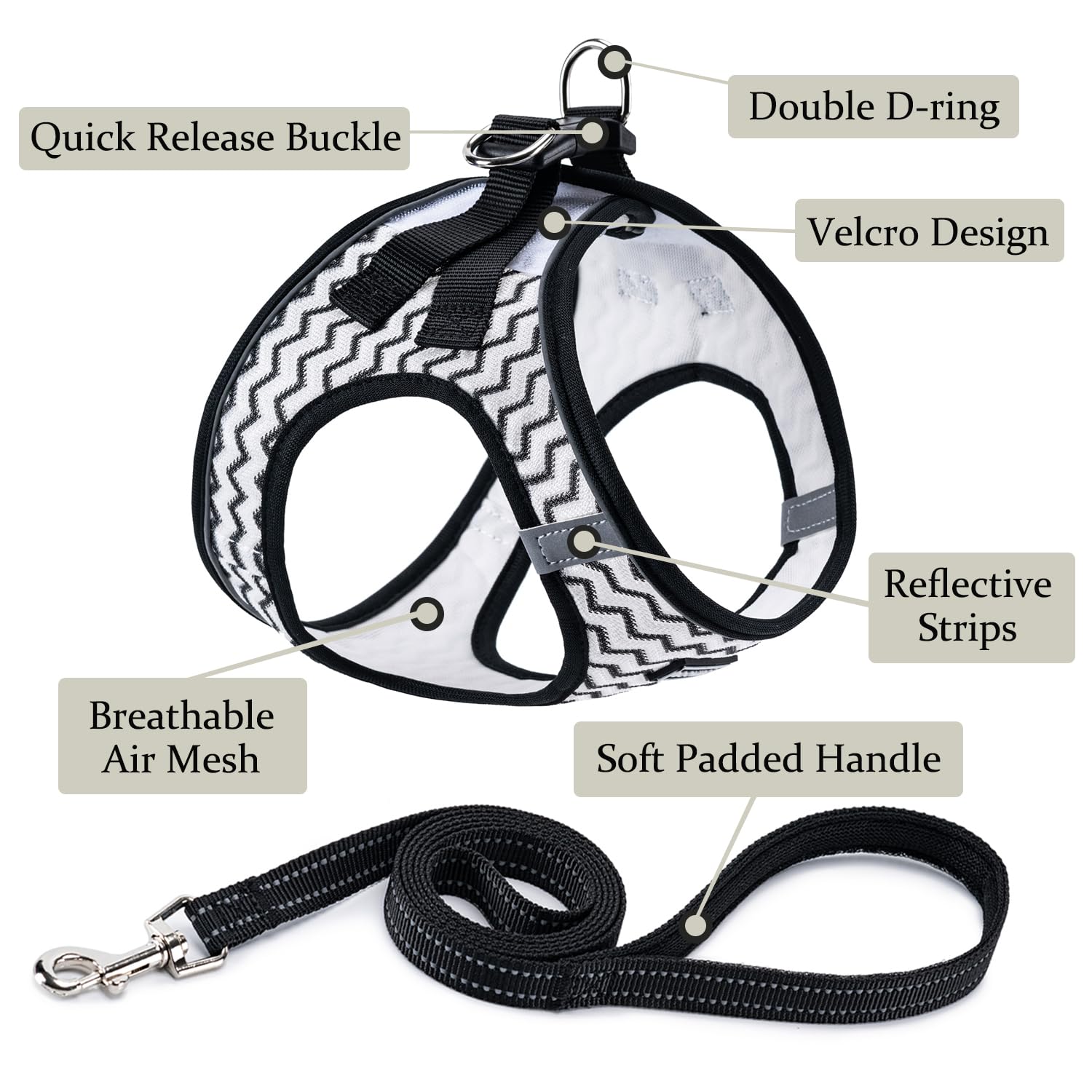 Snapklik.com : BOOMIBOO Dog Harness