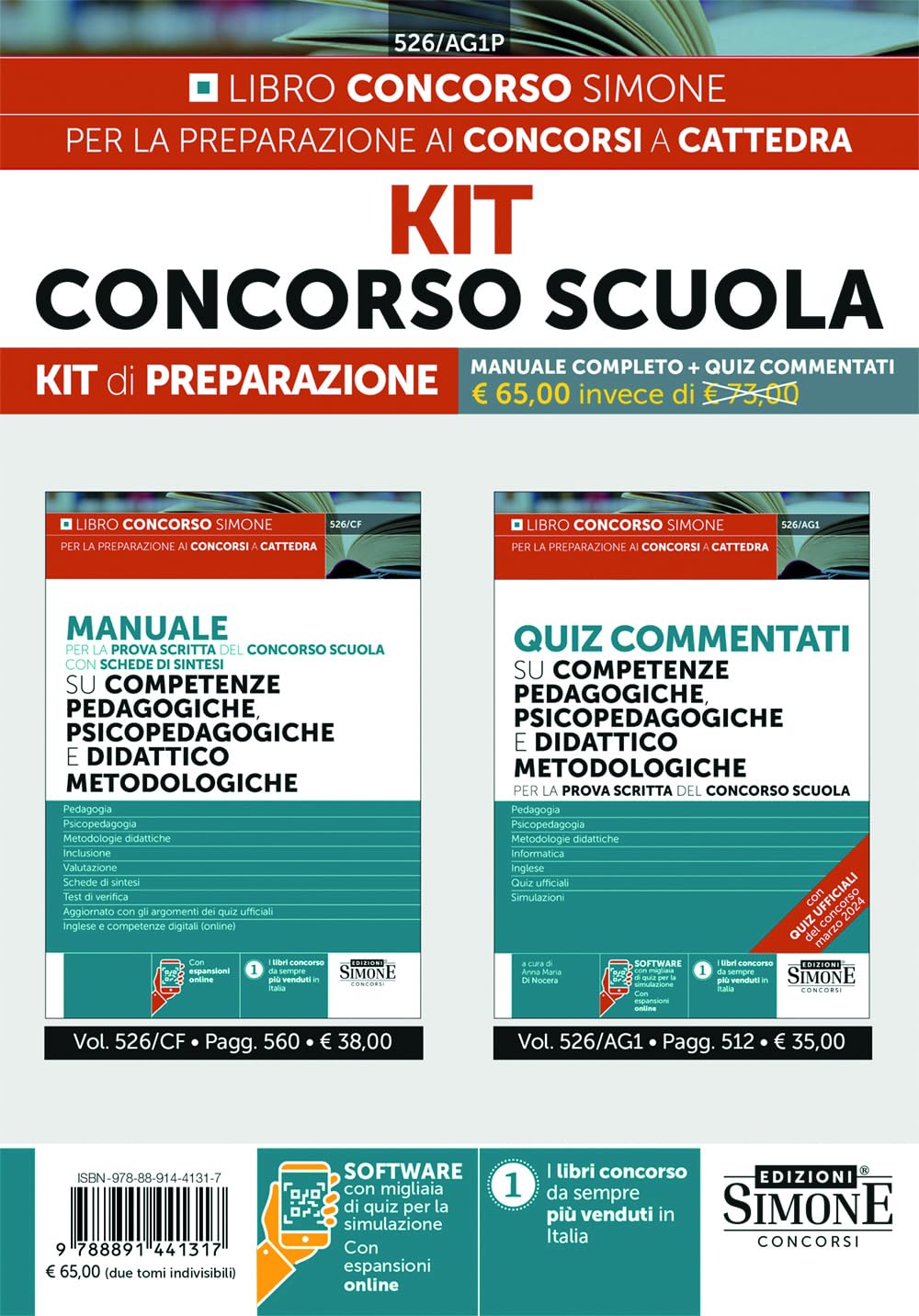 Amazon.it: Kit Concorso Scuola - Kit di preparazione - AA.VV. - Libri