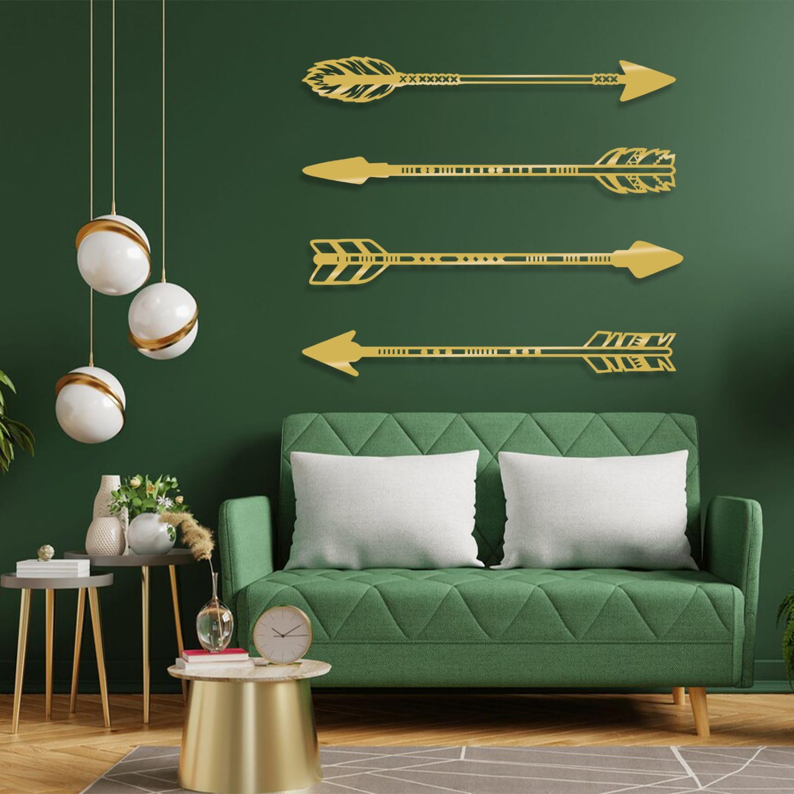 Diy Rustic Arrow Wall Decor 15" Metal Arrows 7 Styles Wall Art