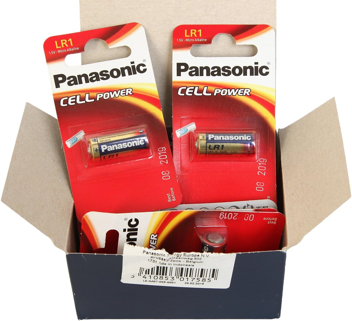 Panasonic Battery Alkaline Lr1 1Pcs: Amazon.co.uk: Electronics & Photo