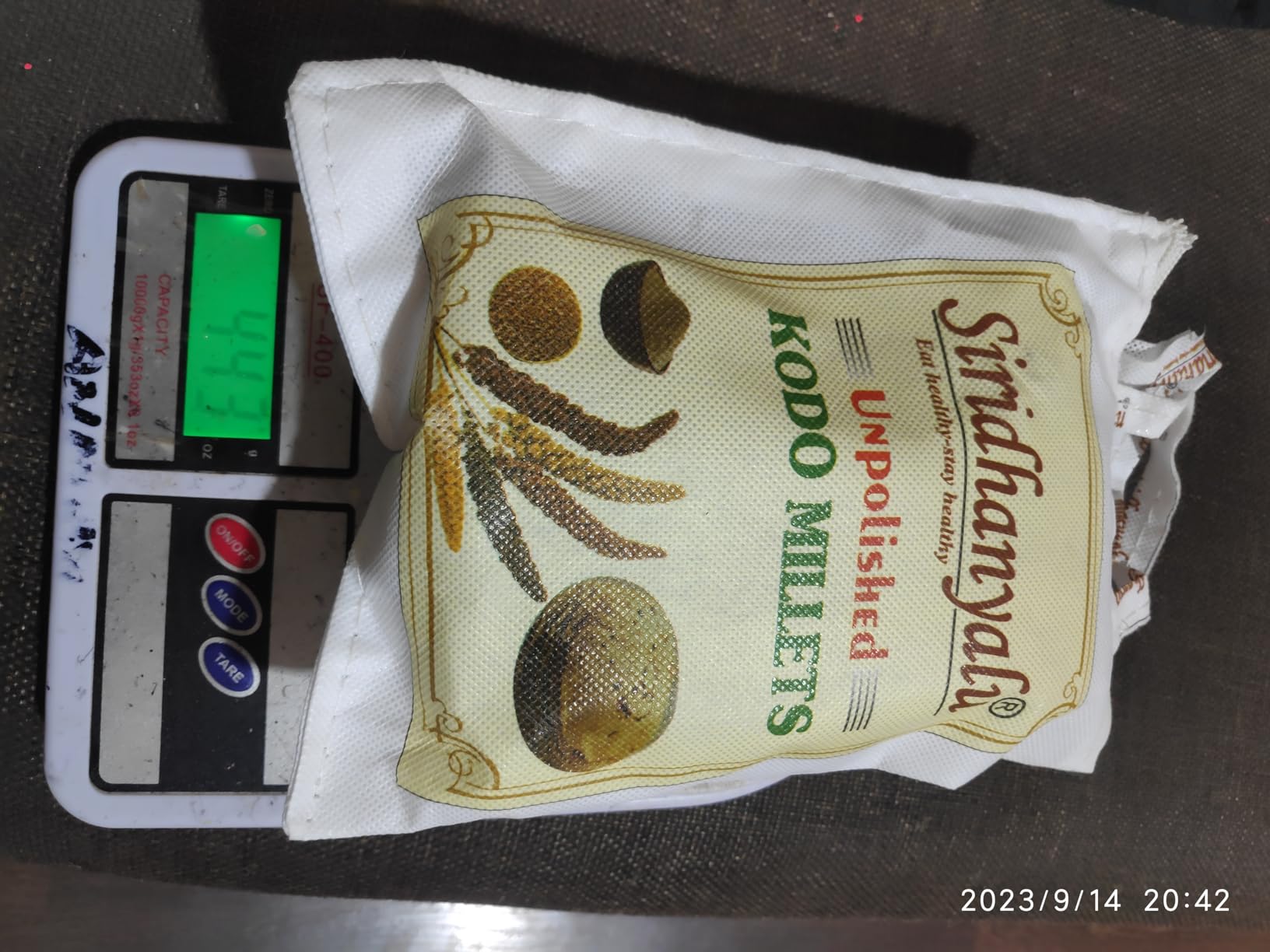 Unpolished Millet Siridhanya 5 Types of Organic Millets Rice Little ...