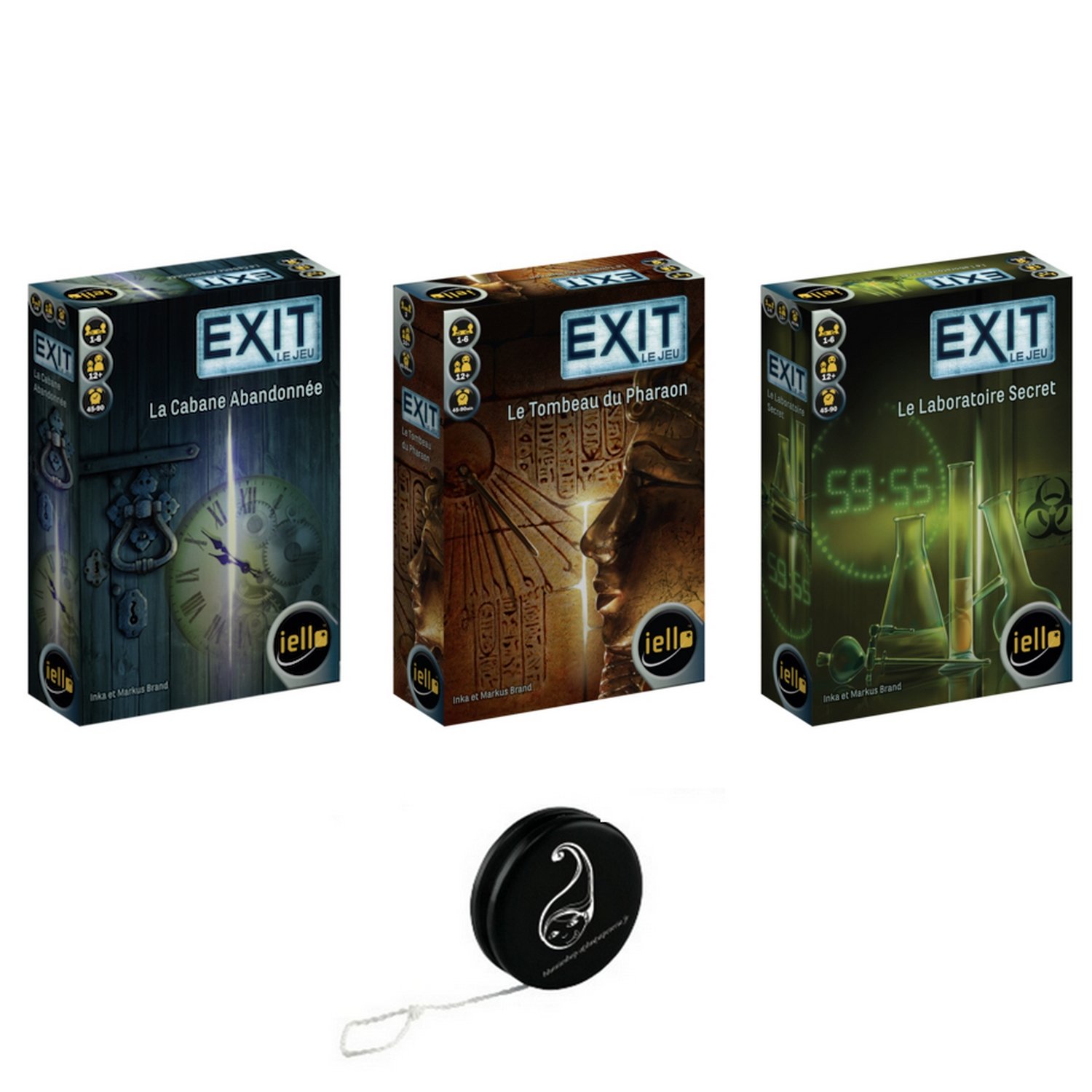 Buy Set of 3 Exit Games: The Secret Laboratory + The Tomb of Pharaoh ...