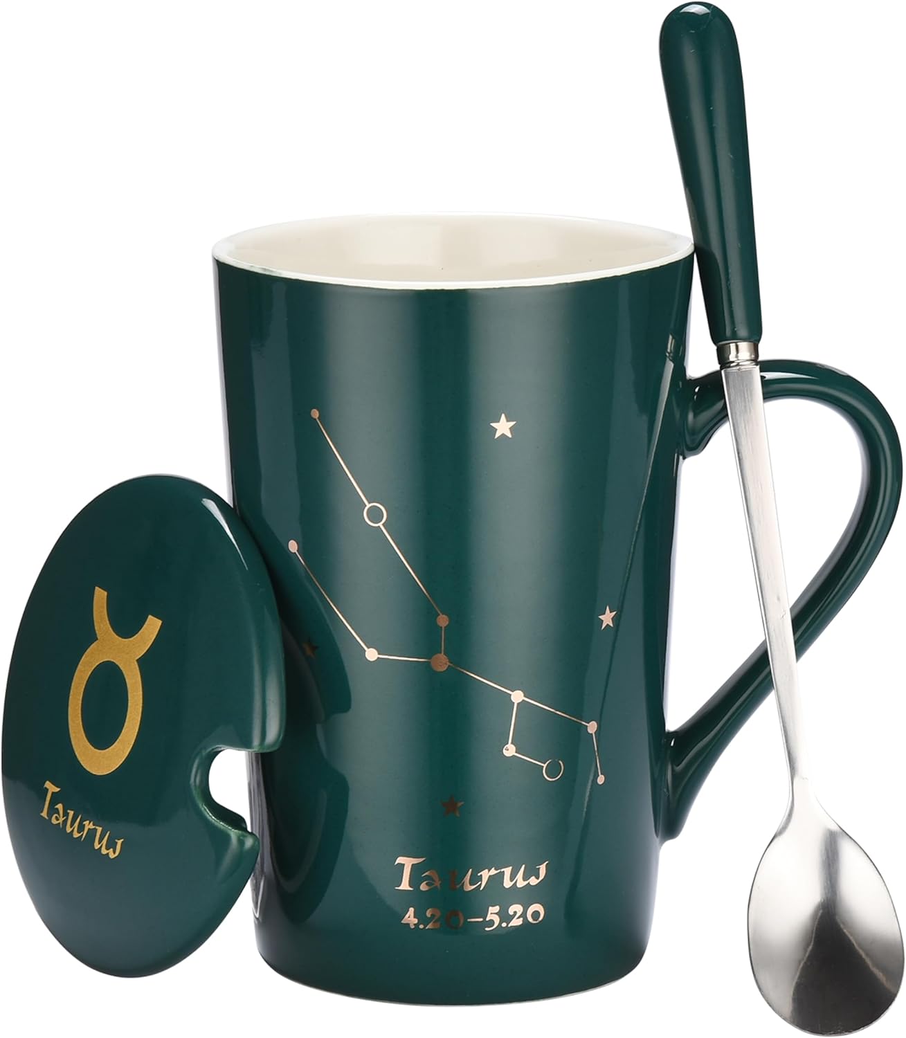 Amazon.com: Bruntmor Zodiac Coffee Mug Set - Ceramic Coffee Cup ...