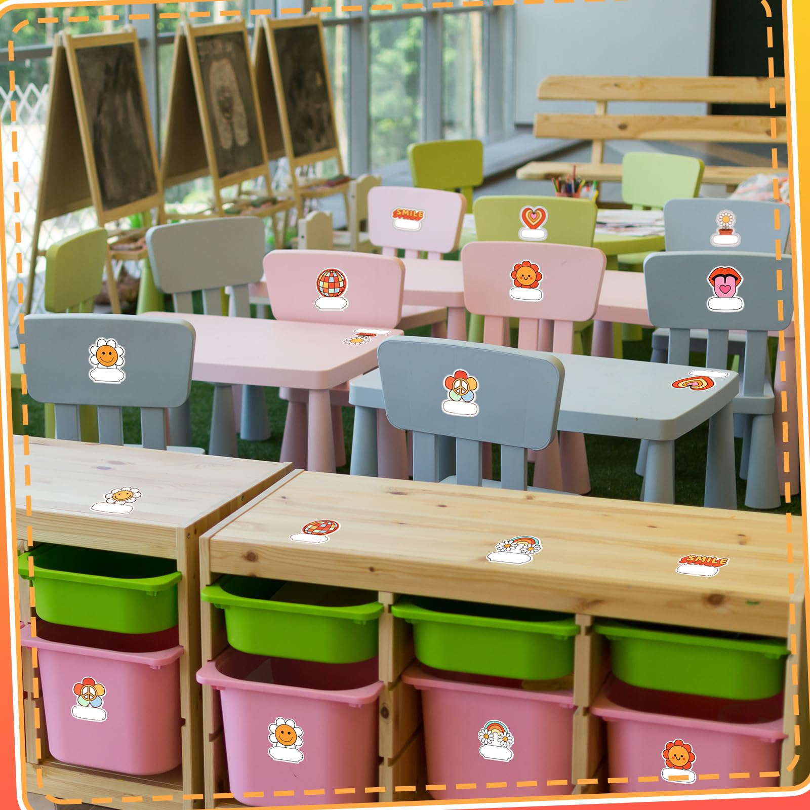 Snapklik.com : 100 Pcs Classroom Name Tags For Cubbies Bulk Name Tags ...