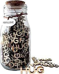 Amazon.com: Fun-Plus Hugs to Give Those You Miss,Hugs in a Jar Gift,Hug ...