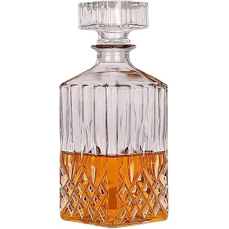 Amazon.com | 1PCS 33.8 oz Diamond Decanter Whiskey Decanter Crystal ...