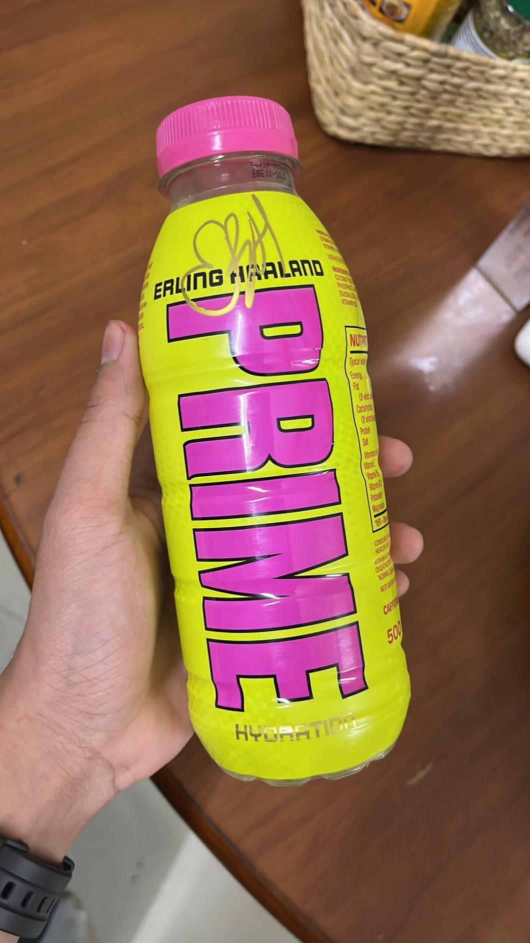 Prime Erling Haaland Flavour Hydration Drink, 16.9 fl oz ℮ 500 ml ...