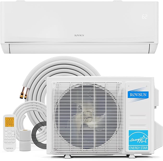 Amazon.com: ROVSUN 12,000 BTU Mini Split AC/Heating System with ...