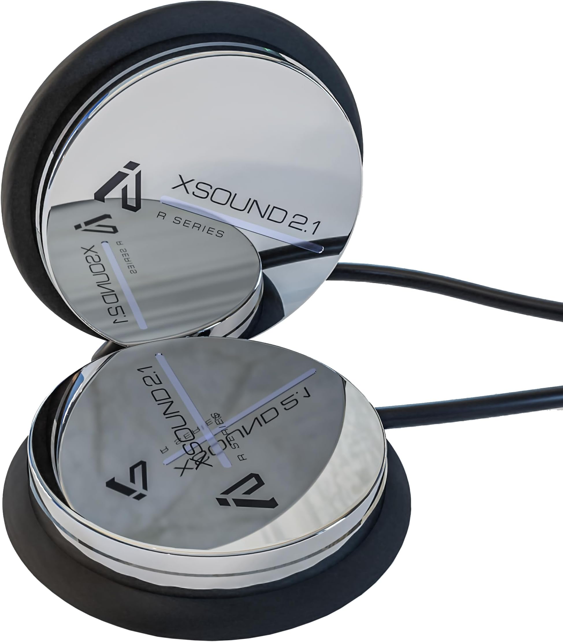 I A S U S Audio Drop-in Helmet Headphones for Helmet Communicators with ...