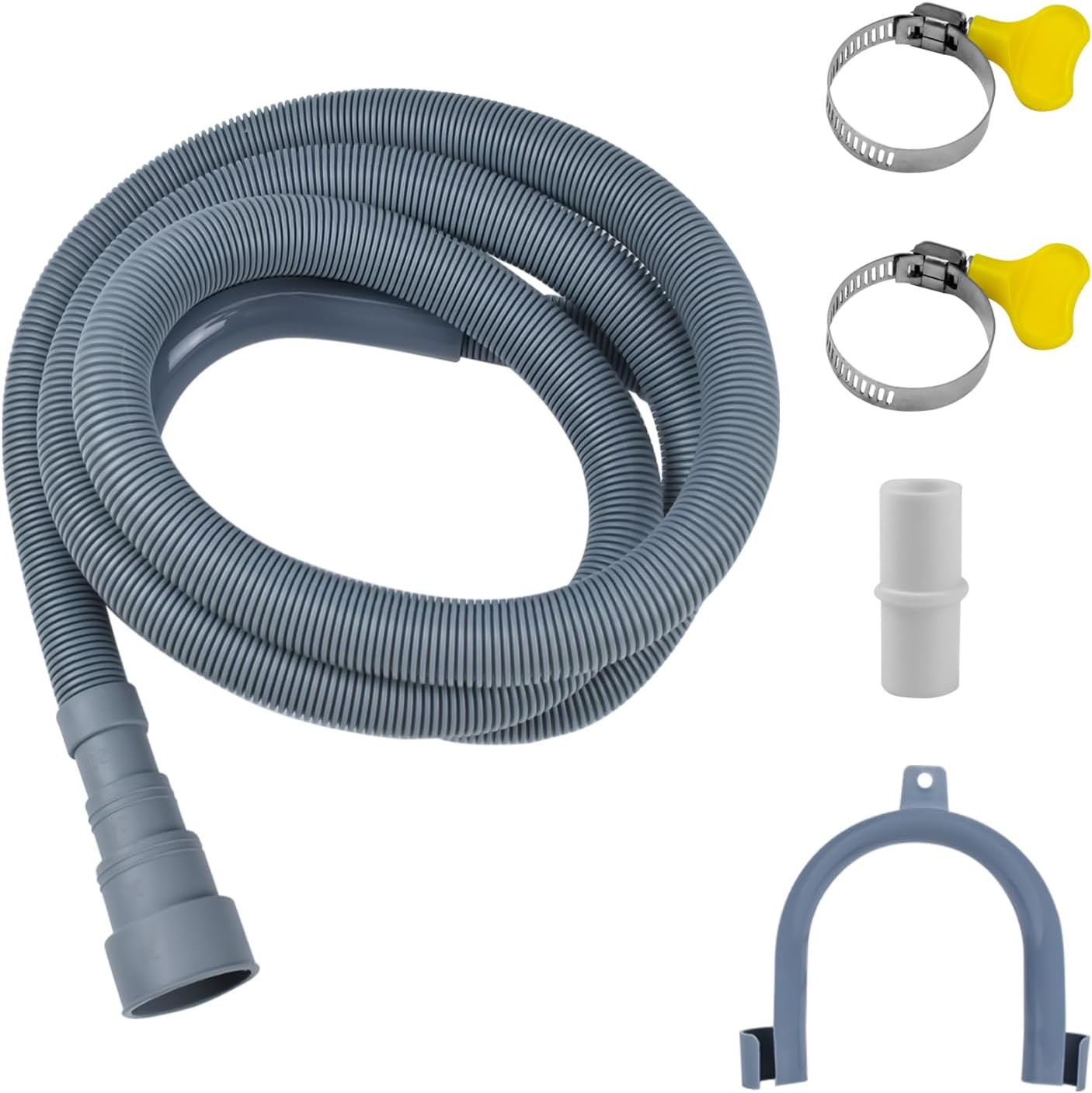 Amazon.com: 2 Pieces Washing Machine Drain Hose Connectors, Fit for 0.8 ...