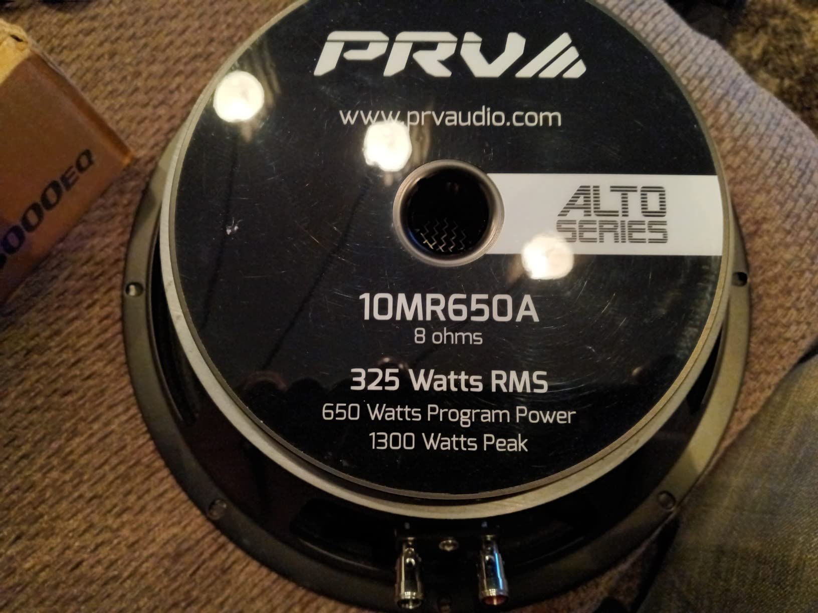 $15/mo - Finance PRV AUDIO 10MR650A 10 Inch Midrange Speaker, 8 Ohm ...