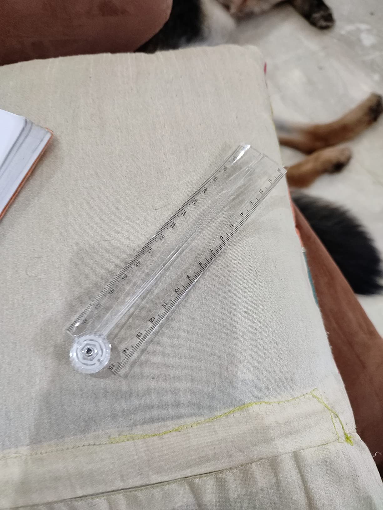 Worison Transparent Folded Ruler Scale -12 Inch (Set of 5) : Amazon.in ...