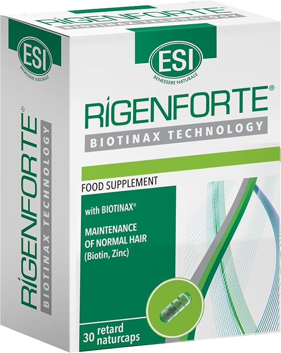 ESI - Rigenforte Retard Integratore per Unghie e Capelli 30 Capsule ...