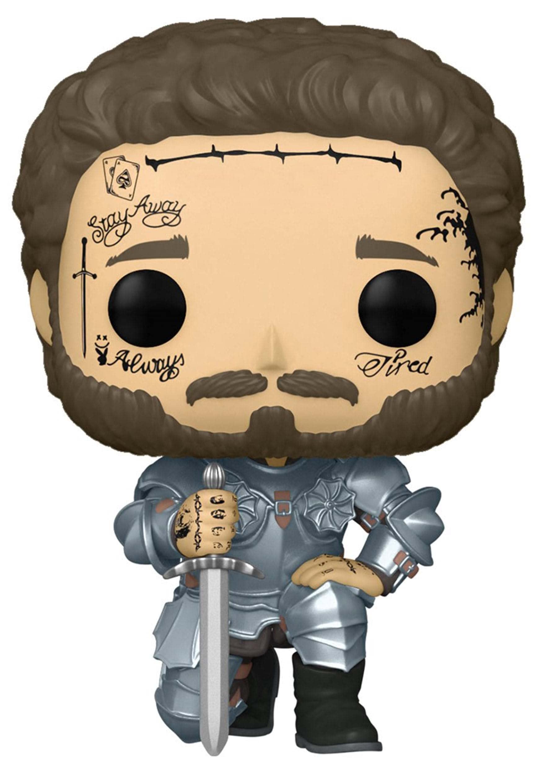 Amazon.com: Funko Pop! Rocks: Knight Post Malone : Funko: Toys & Games