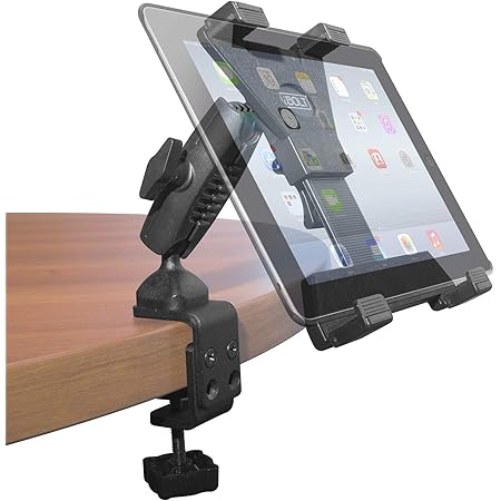 ARKON TAB086-12 Heavy Duty Tablet Clamp Mount with 12 inch Neck for ...