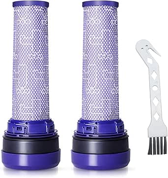 ECOMAID 2PCS Pre Motor Stick Filter Replacement Compatible with Dyson ...