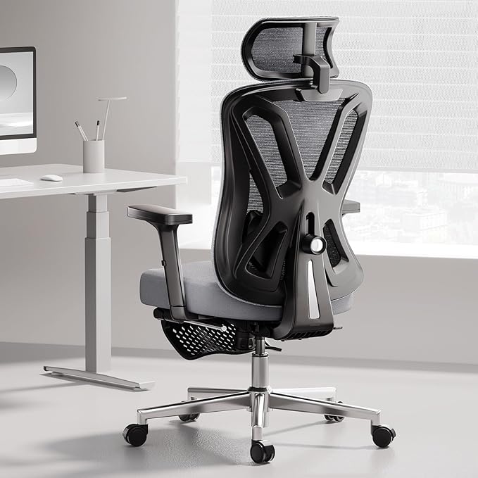 Amazon.com: Hbada Ergonomic Office Chair, Desk Chair with Adjustable ...