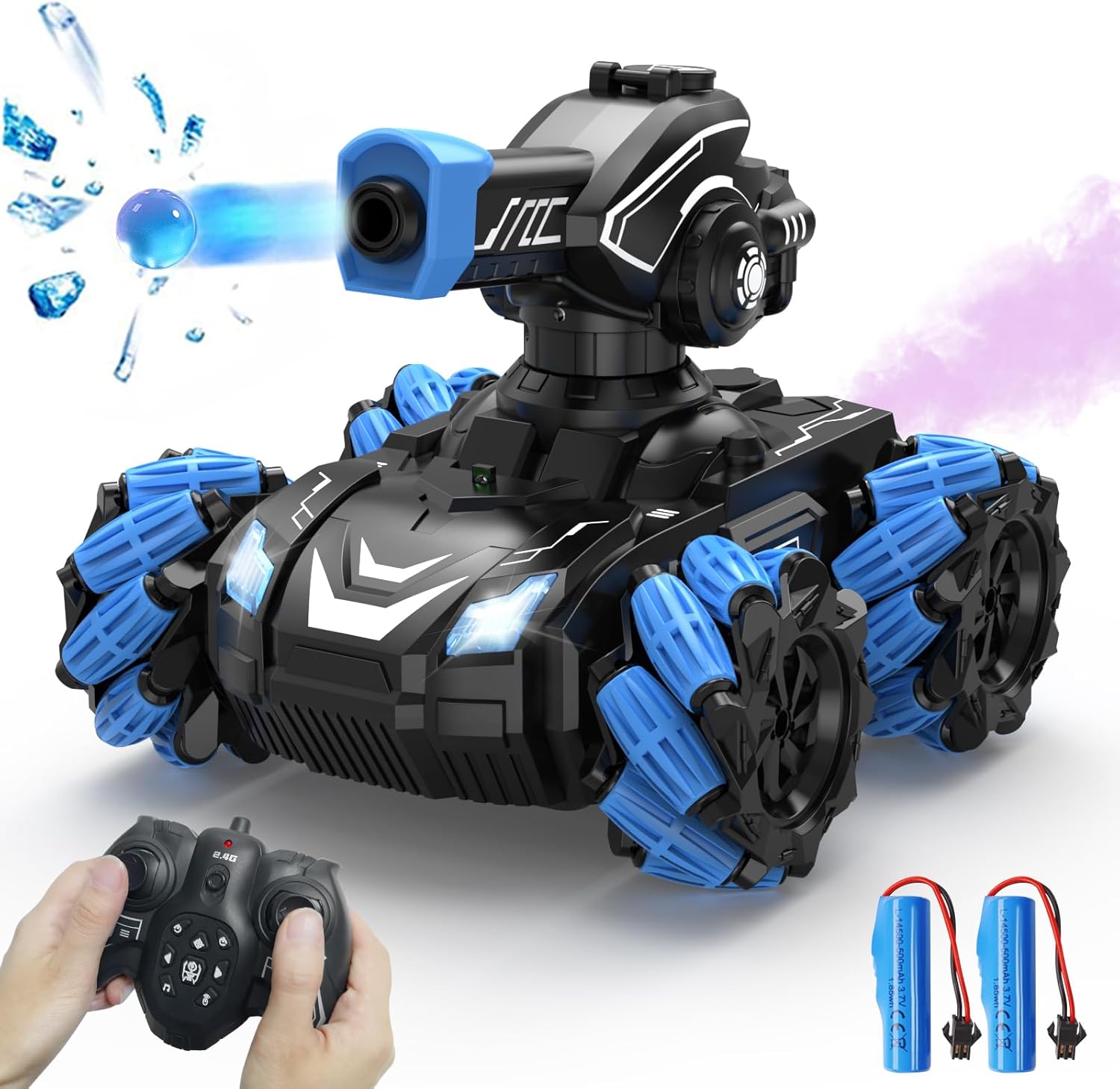 Amazon.com: Remote Control Car for Kids, 4WD Tank RC Car 2.4GHz Drift ...