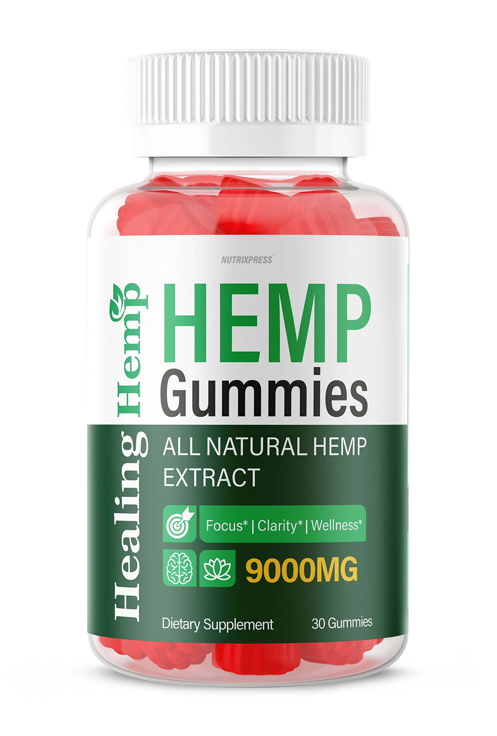 Buy (1 Pack) - Healing Hemp Gummies - New HealingHemp Premium Advanced ...
