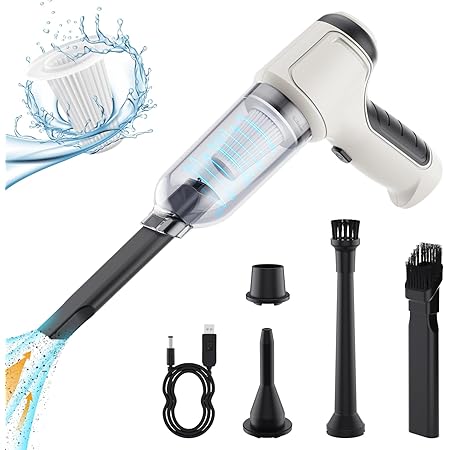 Handheld Vacuum Cleaner Rechargeable Hand Held Vacuum Cordless Portable ...