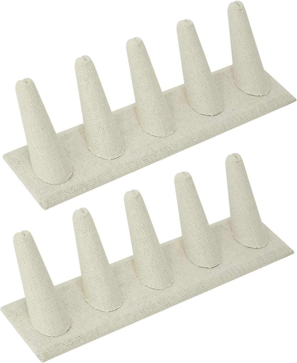 Amazon.com: ByKen Jewelry 18 Fingers Ring Holder Organizer Display ...