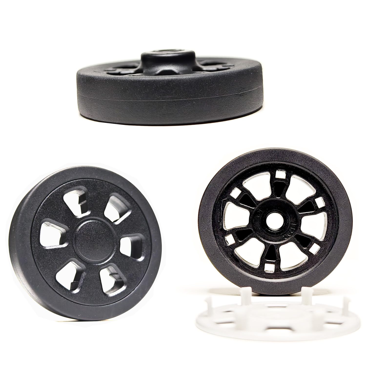 Snapklik.com : EVARSOL Luggage Spinner Wheels Repair Set 4Pc Smooth ...