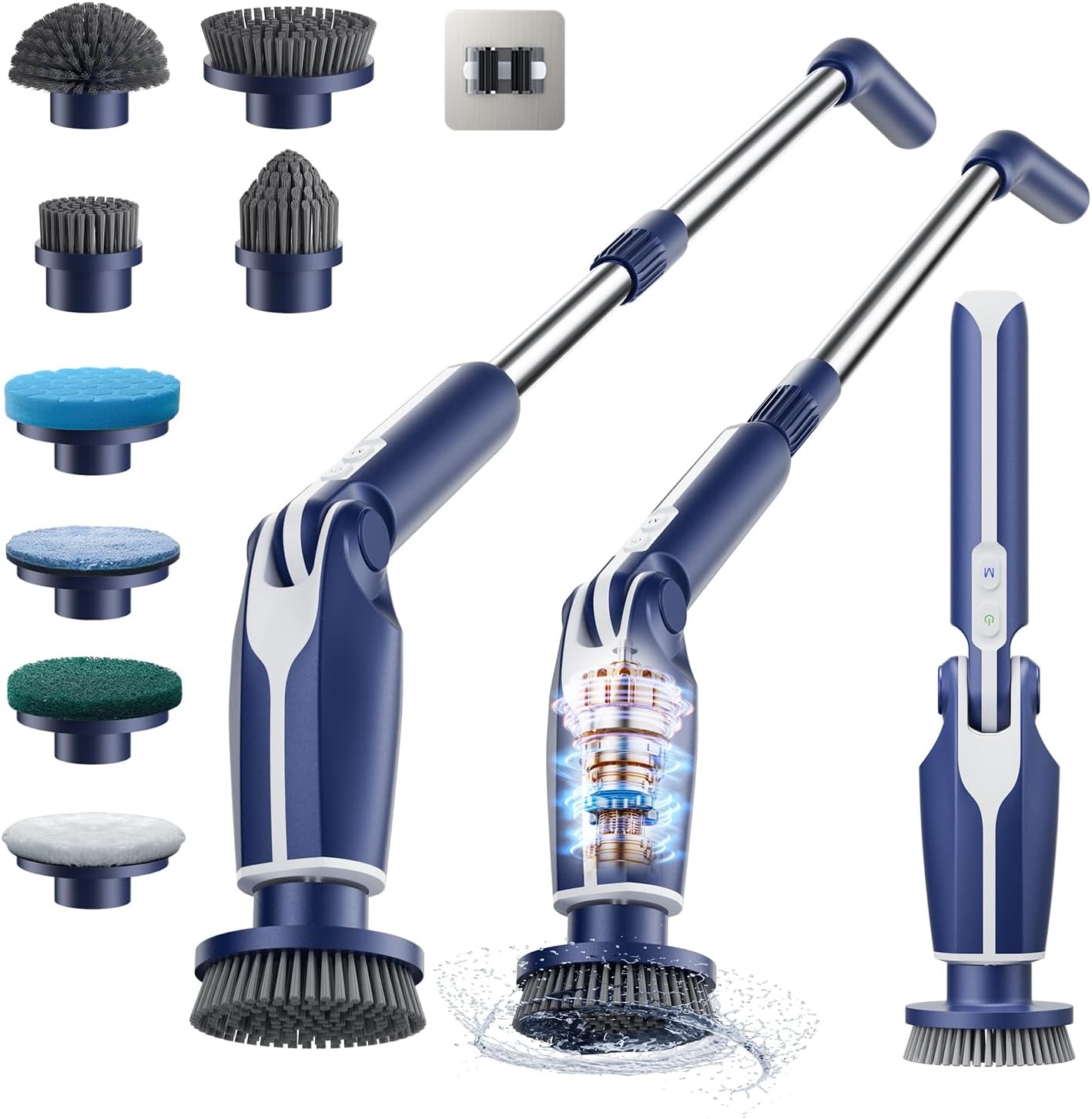 Brosse électrique rotative pour le nettoyage de la salle de bain ...