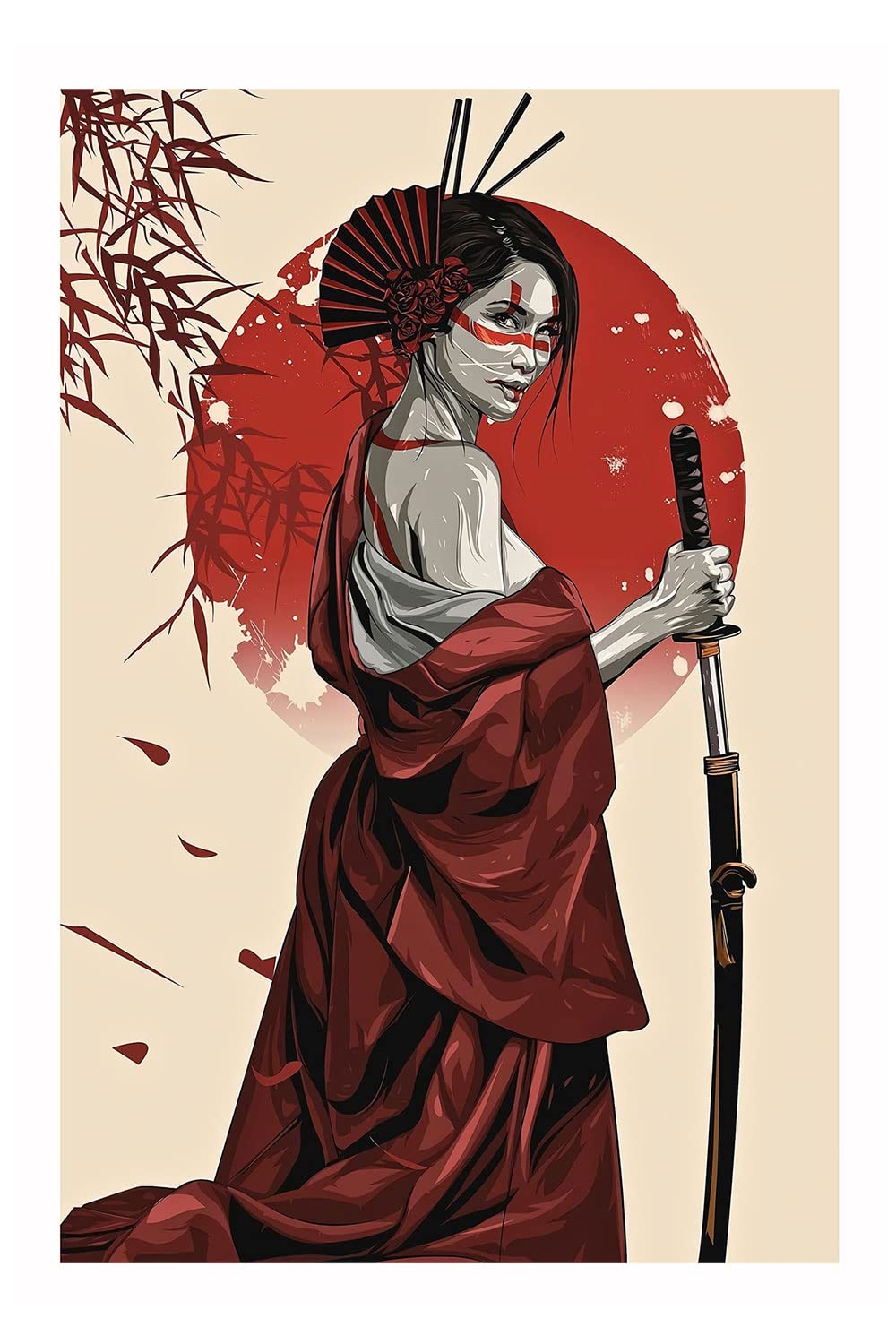 Samurai Girl Poster